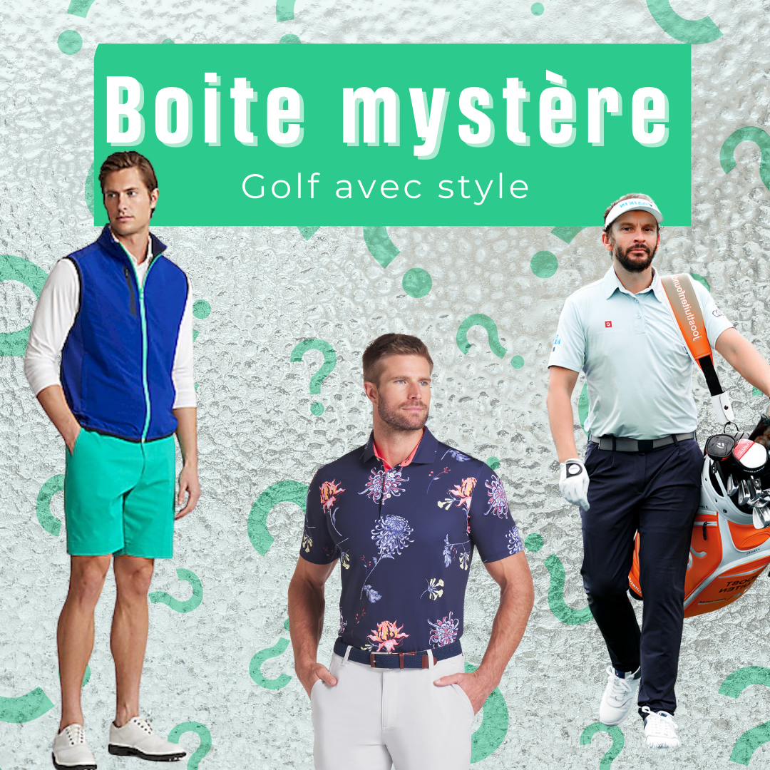 Golf Mystery Box with Style - for Men – Boutiques Horizon - golf ...